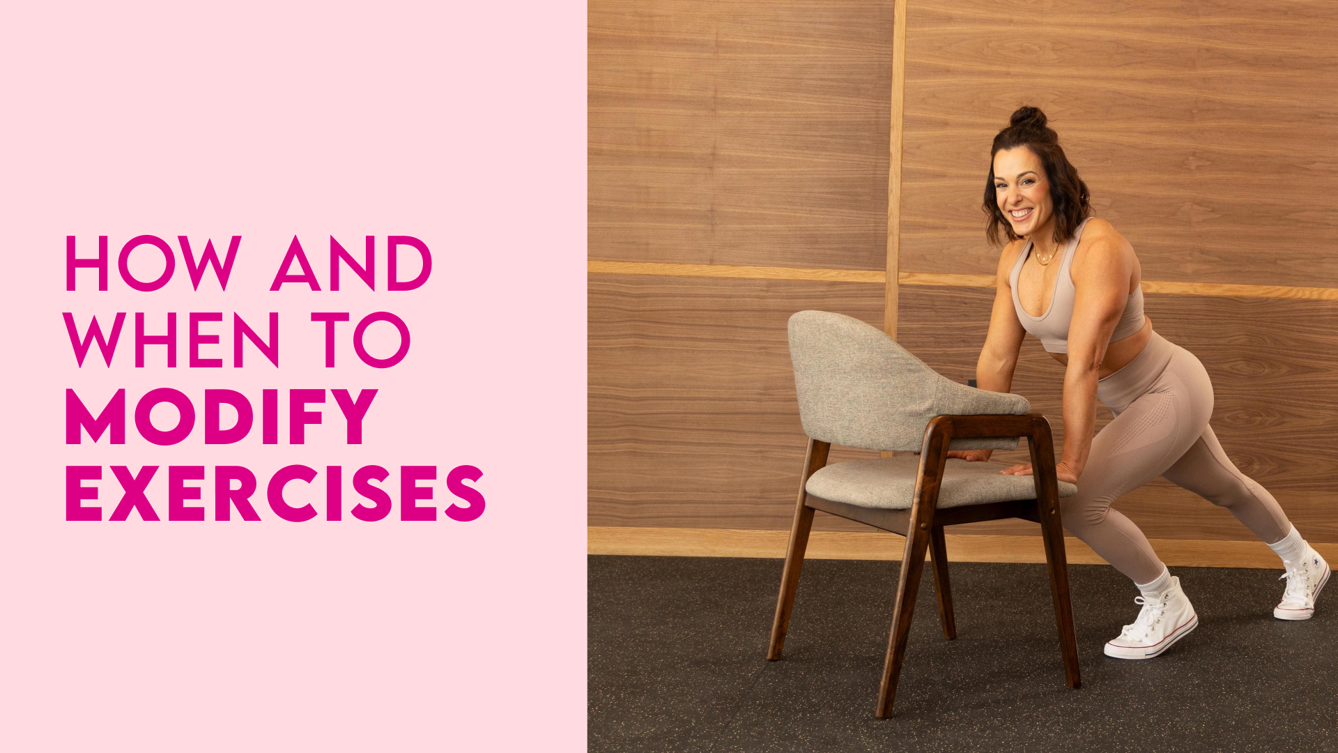 How and When to Modify Exercises | Get Mom Strong